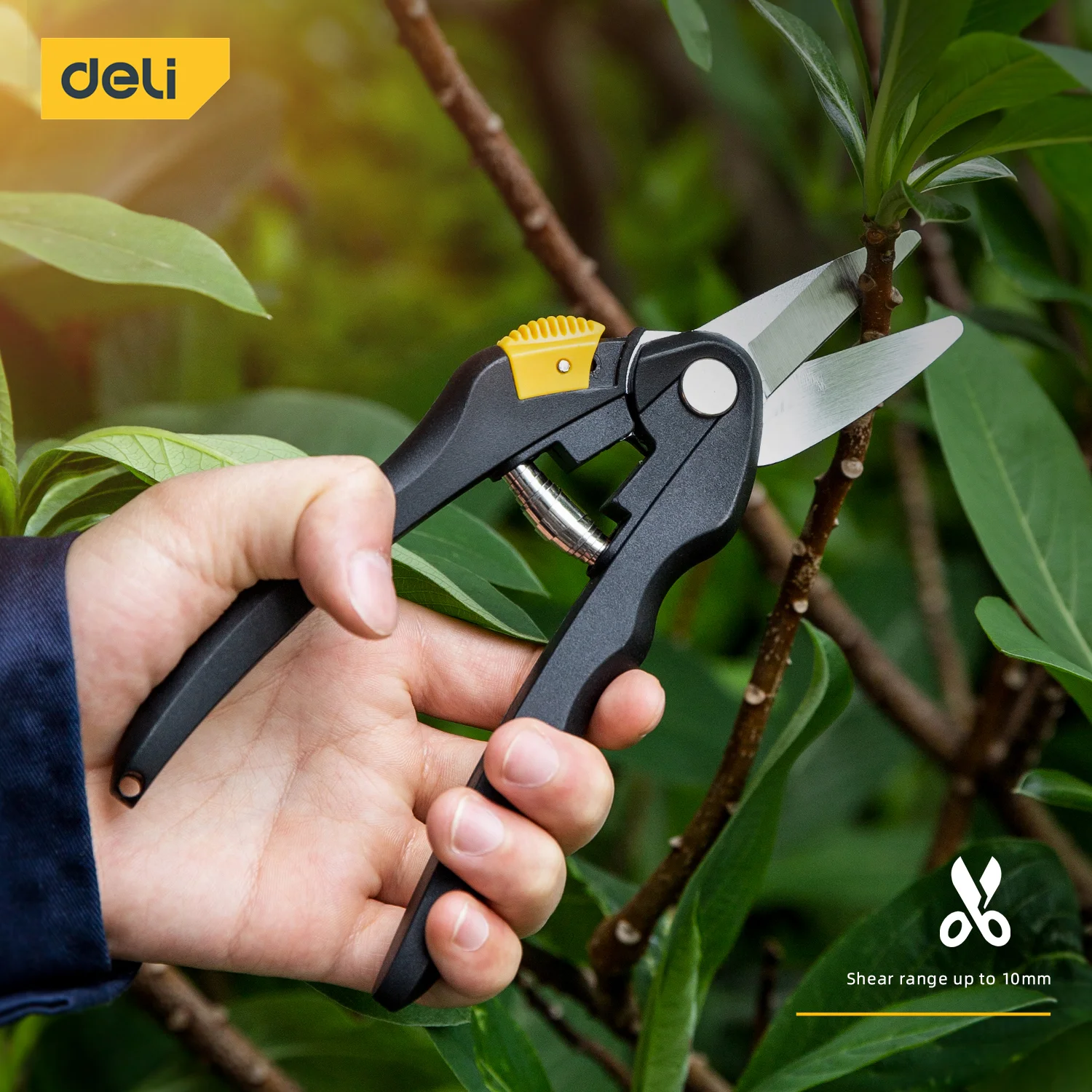 Deli-8-Inch-Garden-Pruner-Shears-Blade-Pruning-Scissors-for-Bonsai ...
