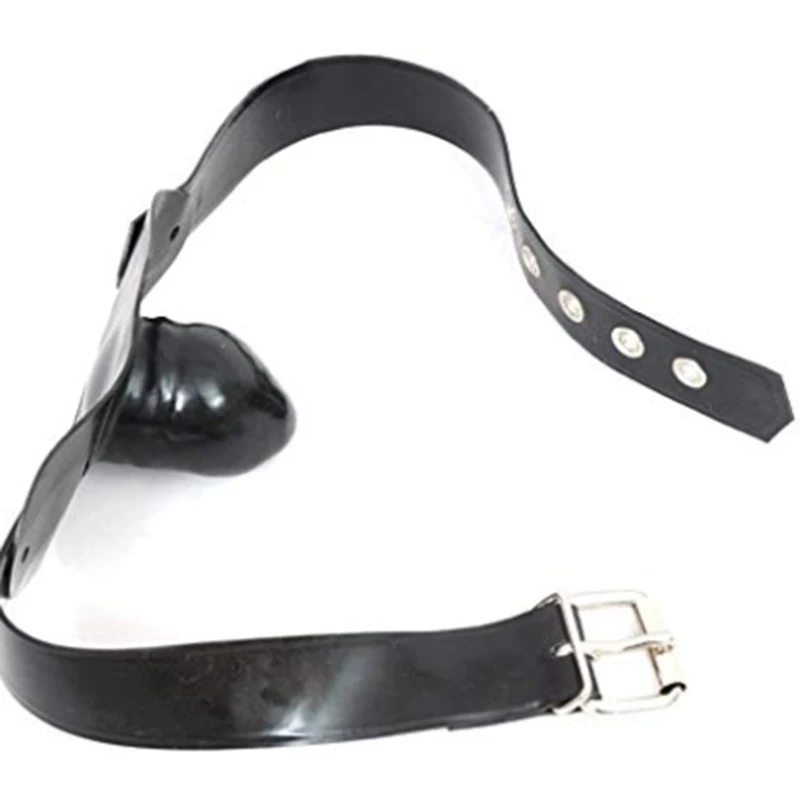 Latex Gags mouth Plug Belt cosplay accessory fetish foam Solid plugs Stuff DIY Keep Quiet