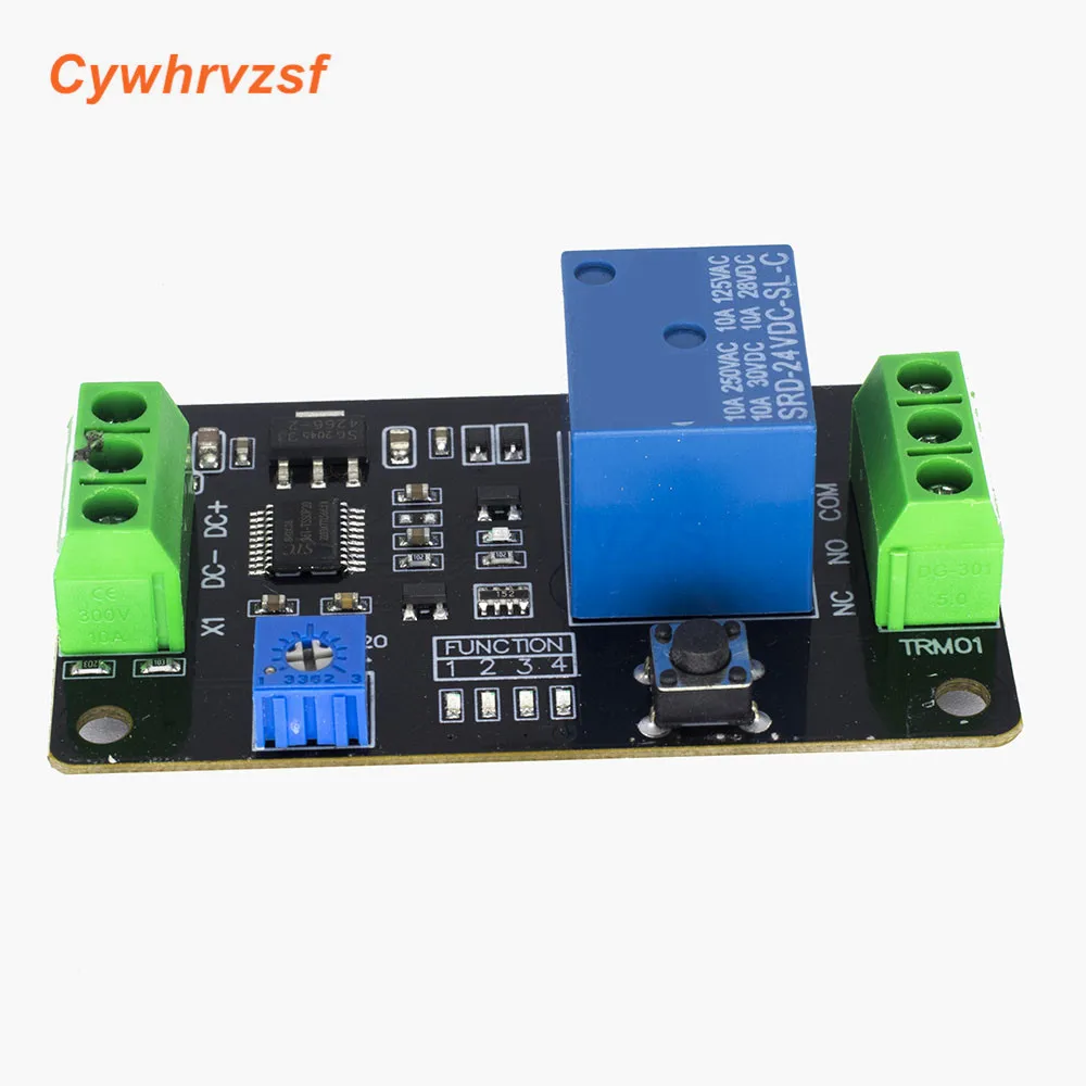 TRM01-Delay-Timer-Relay-Multi-functional-Delay-Time-Relay-Self-locking-Relay-Delay-Trigger-Delay ...