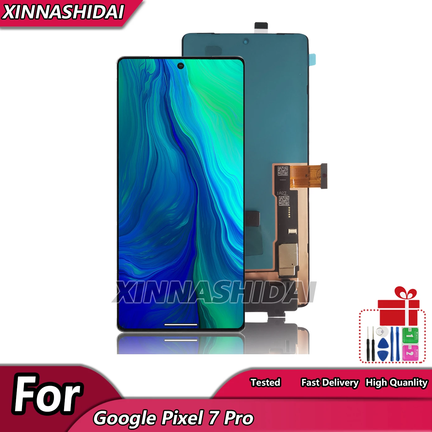 6.7 '' Super AMOLED For Google Pixel 7 Pro Lcd Display Touch Screen ...