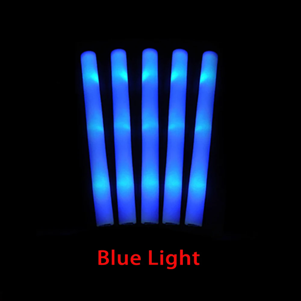 15-30-50-60-Pack-Loose-Turn-Blue-LED-Glow-Stick-Dark-Light-Birthday ...