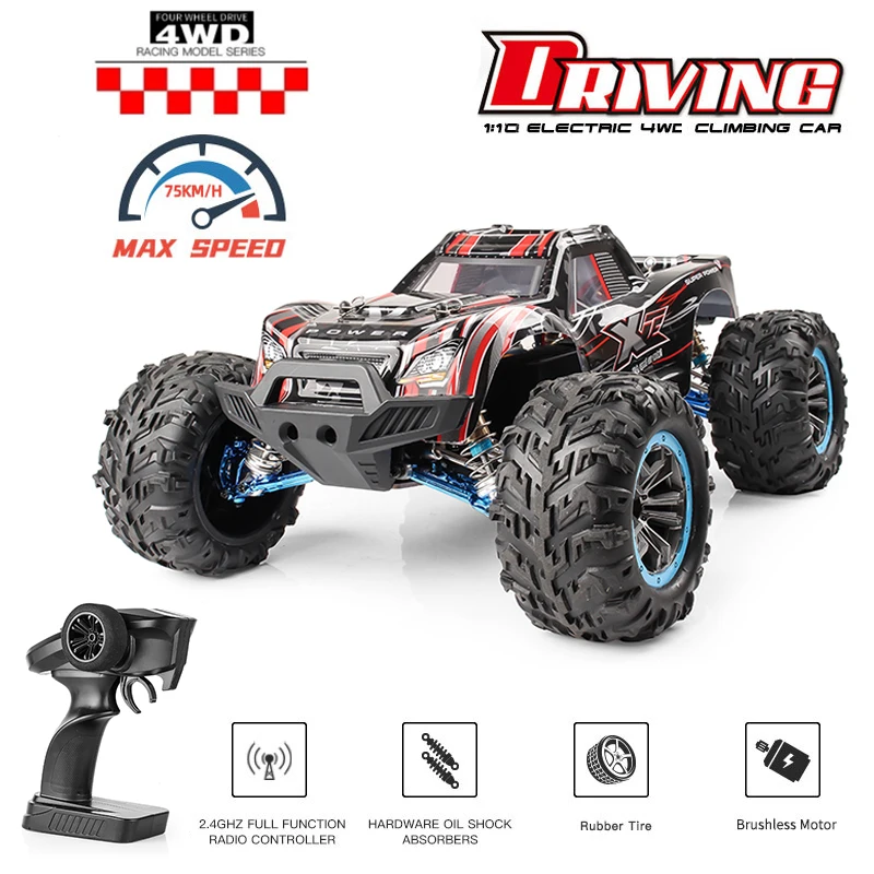 XLF-F22A-1-10-2-4Ghz-4WD-70km-h-Brushless-RC-Car-Off-Road-Vehicles ...