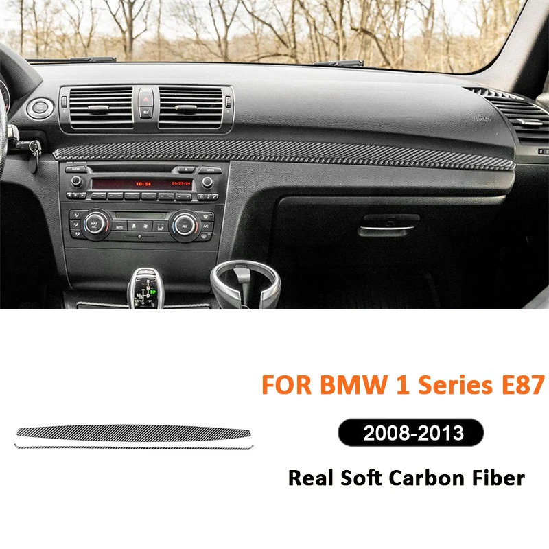 For BMW 1 Series E87 2008-2013 Carbon Fiber Auto Interior Central ...