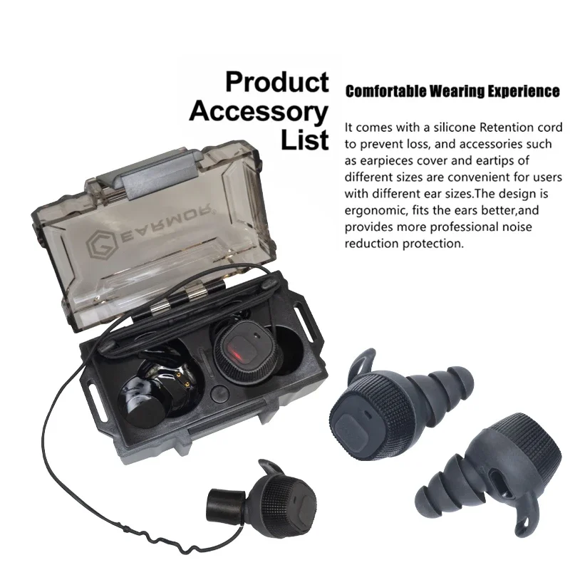 EARMOR-M20-Electronic-Earplugs-Headset-Anti-Noise-Ear-Plug-Noise ...