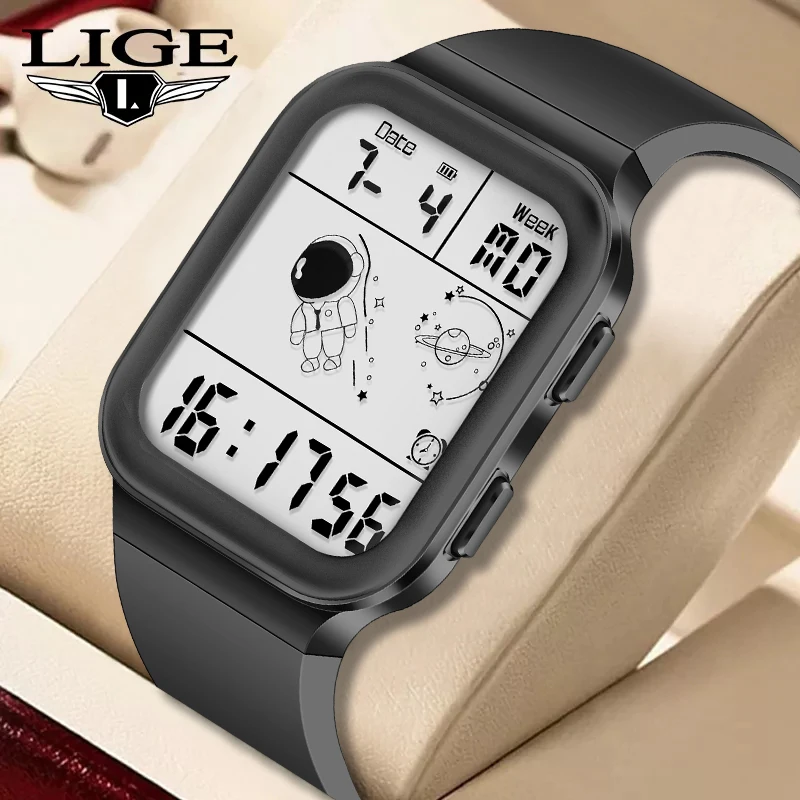 LIGE-Digital-Men-Military-Watch-30M-Waterproof-Wristwatch-LED-Sport ...