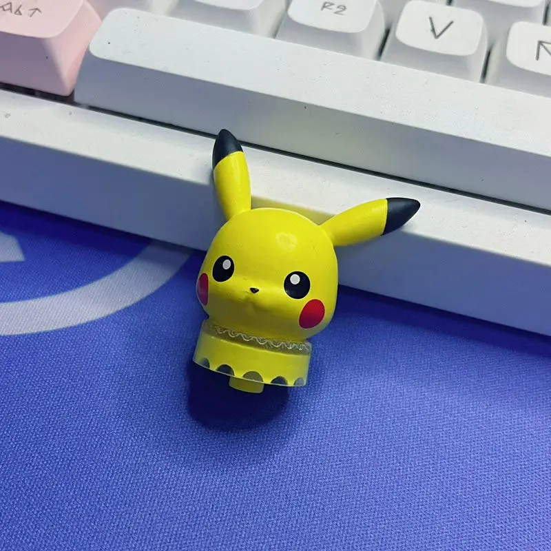 Miniso-Pok-mon-Cartoon-Animation-Pikachu-Keycap-Cross-Shaft-Mechanical ...