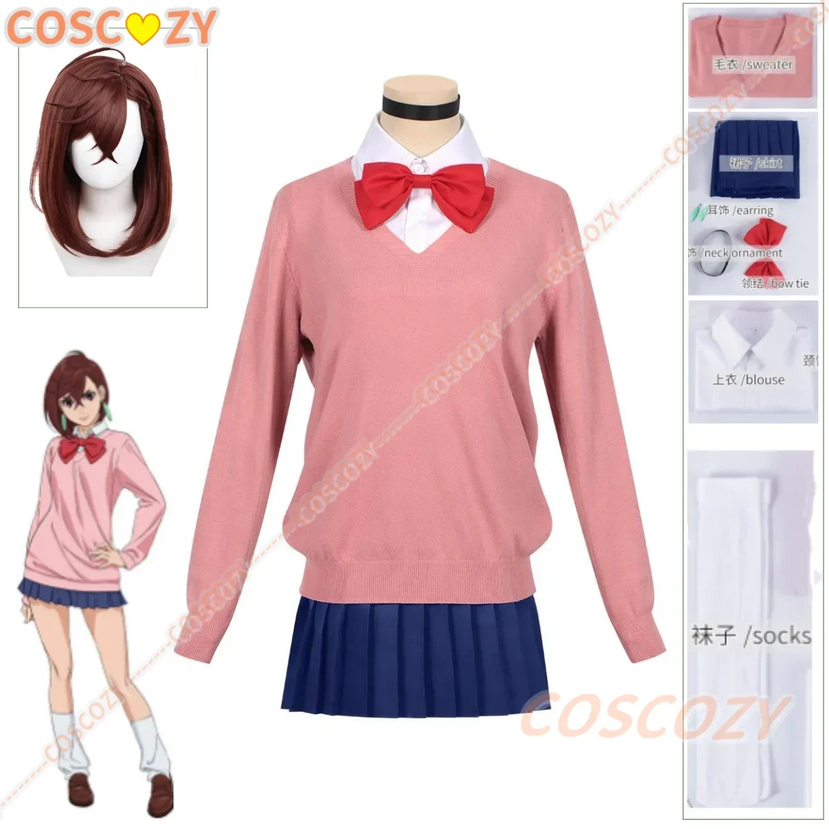 Momo-ayase-cosplay-traje-peruca-anime-dandadan-camisola-saia-uniforme ...