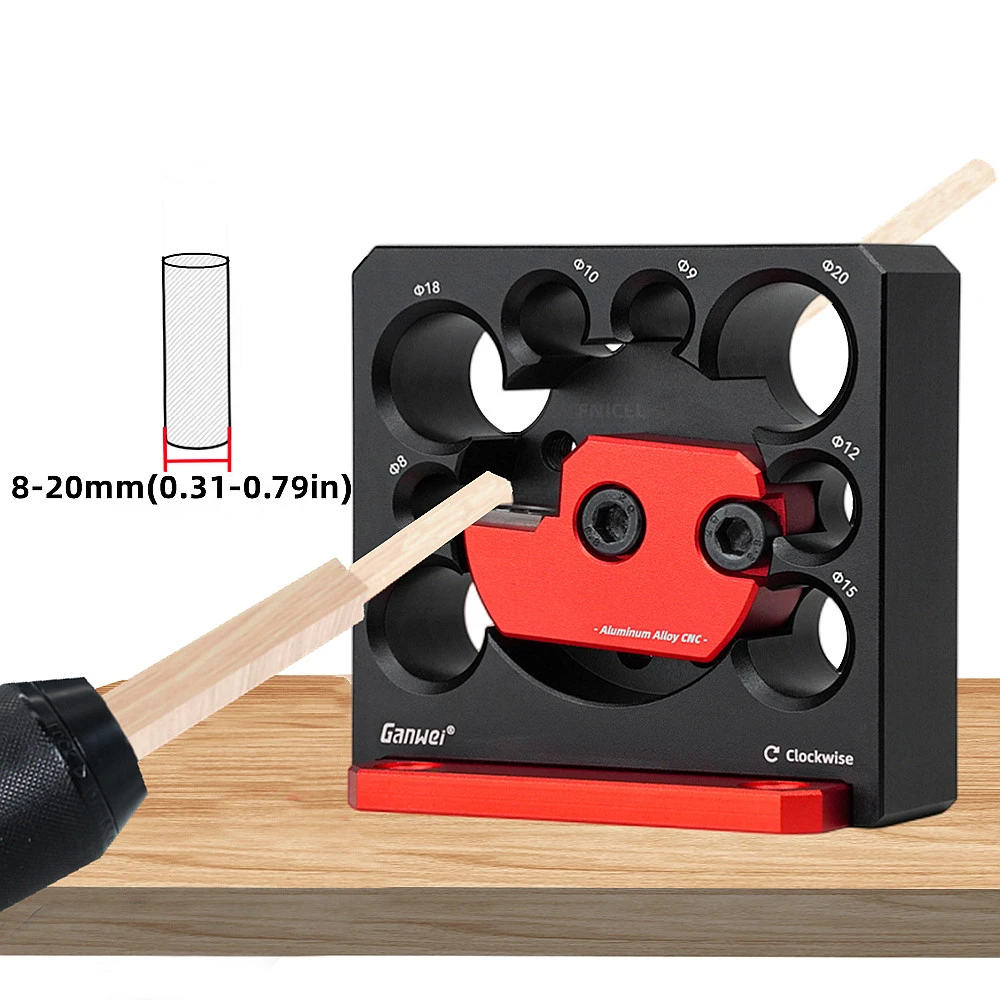 Adjustable Dowel Maker Jig 8mm 20mm with Carbide Blades Woodworking ...