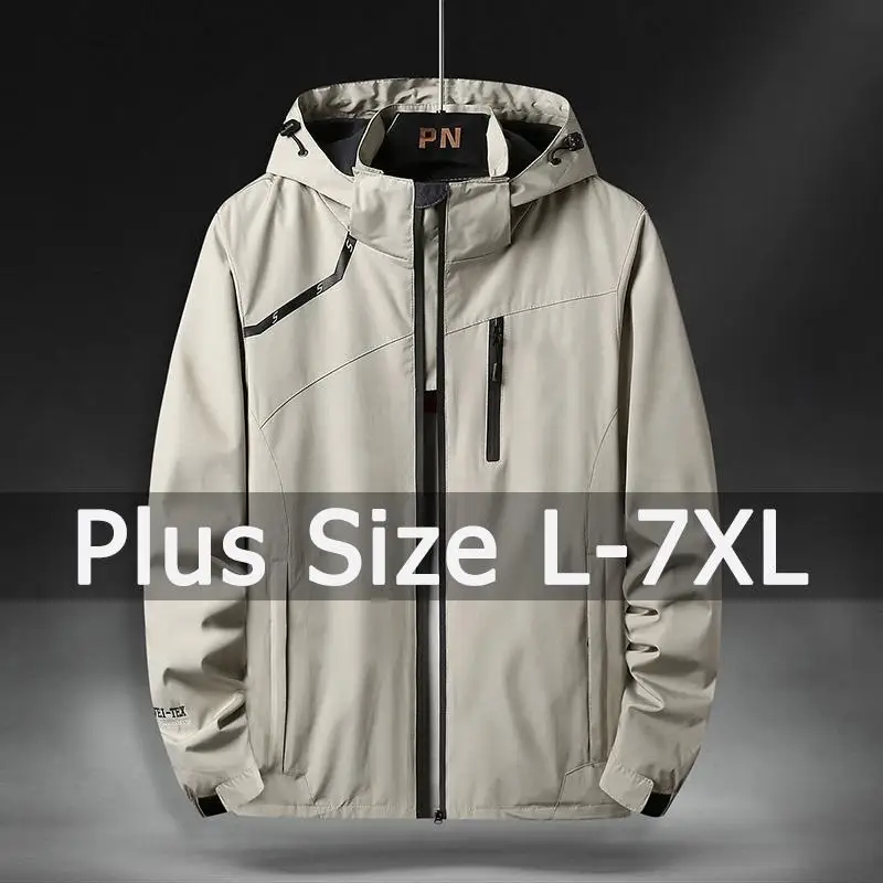 Outdoor-Jacket-Windbreaker-Men-Plus-Size-5XL-6XL-7XL-Windproof ...