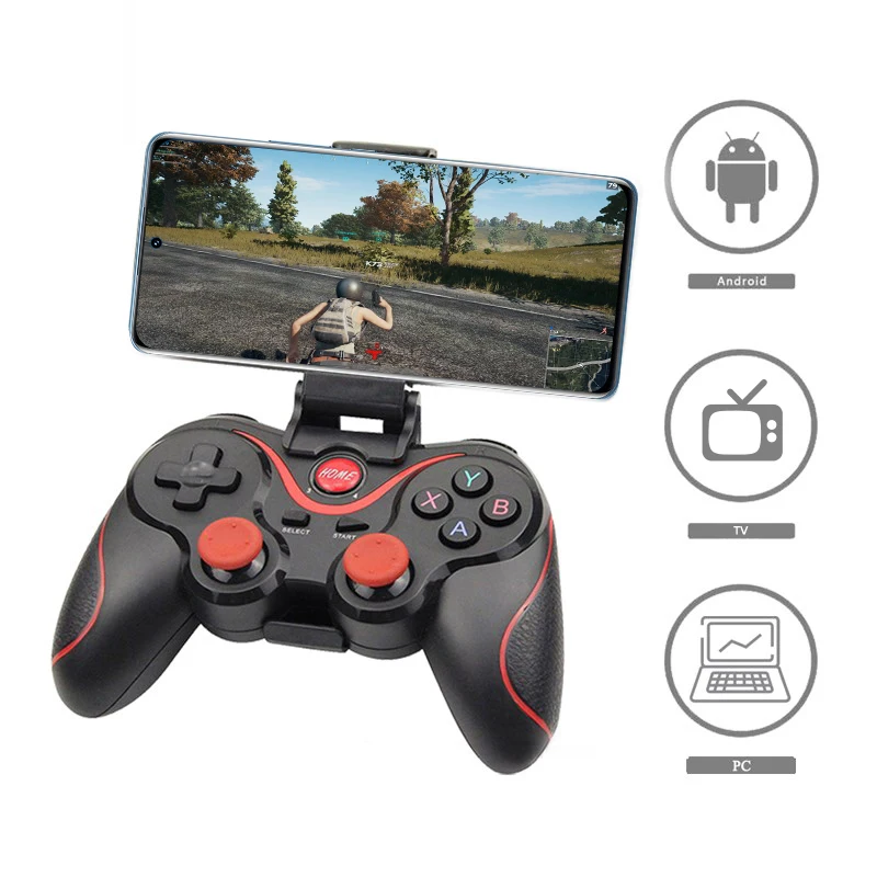 Wireless Bluetooth Game Controller For PC Mobile Phone TV BOX Computer ...
