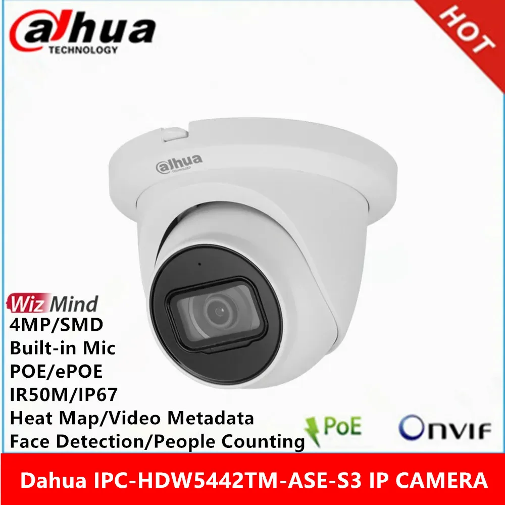 Dahua-IPC-HDW5442TM-ASE-S3-4MP-Built-in-MIC-Audio-Alarm-interface-WDR ...
