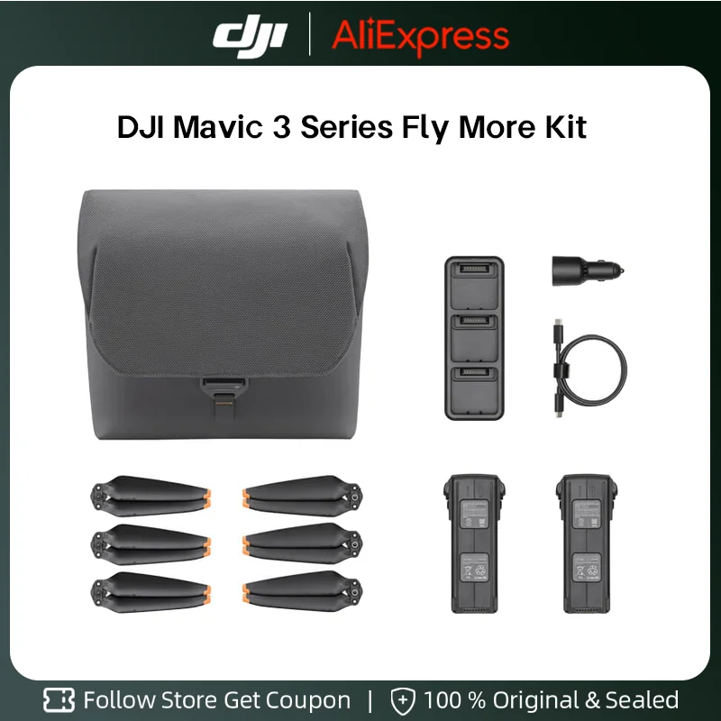 DJI Mavic 3 Series Fly More Kit Includes Two Batteries 100W Battery ...
