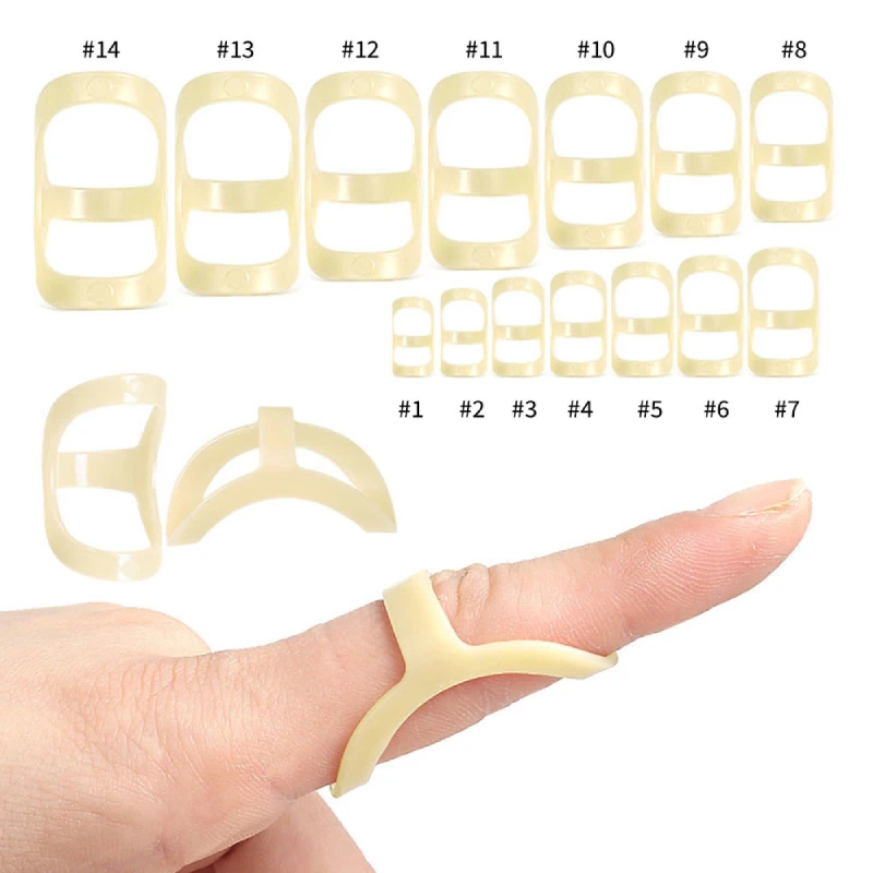 10Pieces-Fixed-Ring-Finger-Hammer-Splint-Bracket-Protector-Broken-Joint ...