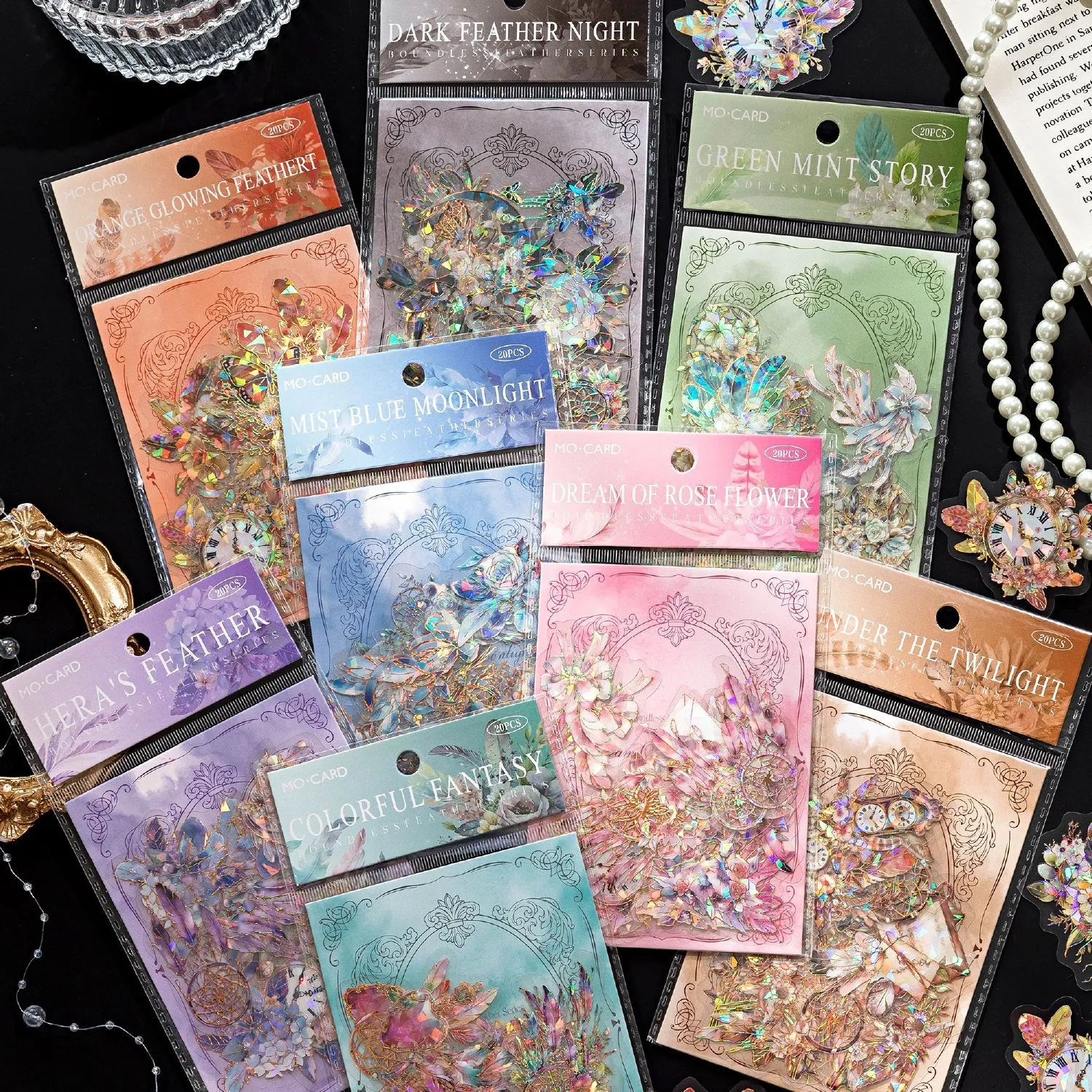 20-Pcs-pack-Dream-Catcher-Sticker-Set-Holographic-Stickers-for ...