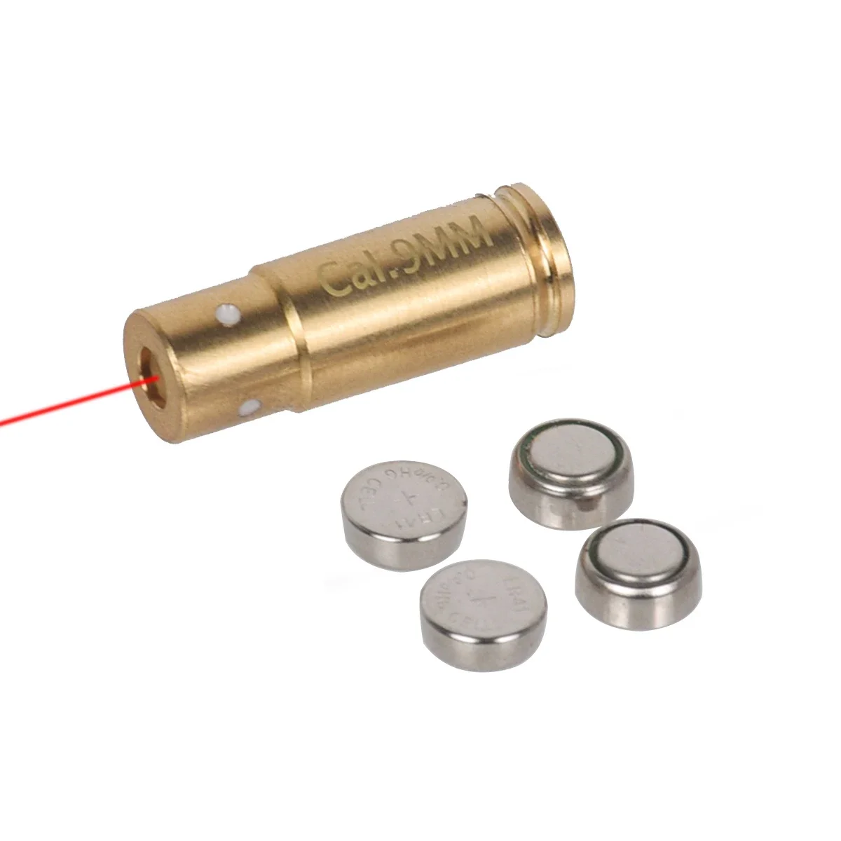 High-Quality-9mm-9x19mm-Red-Laser-Boresighter-Training-Bullet-Snap-Caps ...