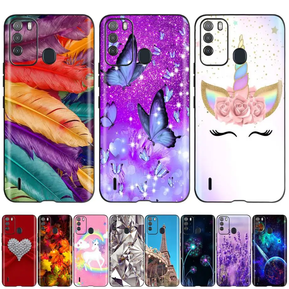 For Itel Vision 1 Pro Case Vision 1Pro Soft Silicone Phone Cases Back ...