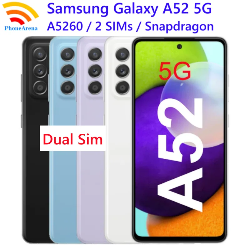 Samsung-Galaxy-A52-5G-A5260-Dual-Sim-128-256GB-ROM-8GB-RAM-6-5 ...