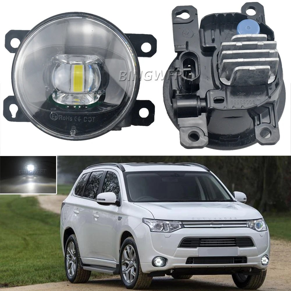 LED-Fog-Light-Car-Front-Bumper-Fog-Lamp-For-Mitsubishi-Outlander-2013 ...