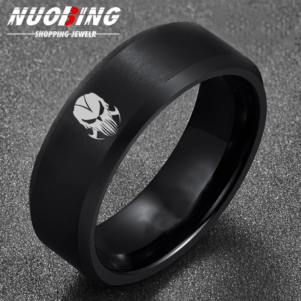 Hip-Hop-Men-Motorcycle-Stainless-Steel-Ring-Ghost-Head-Skull-Ring-For ...