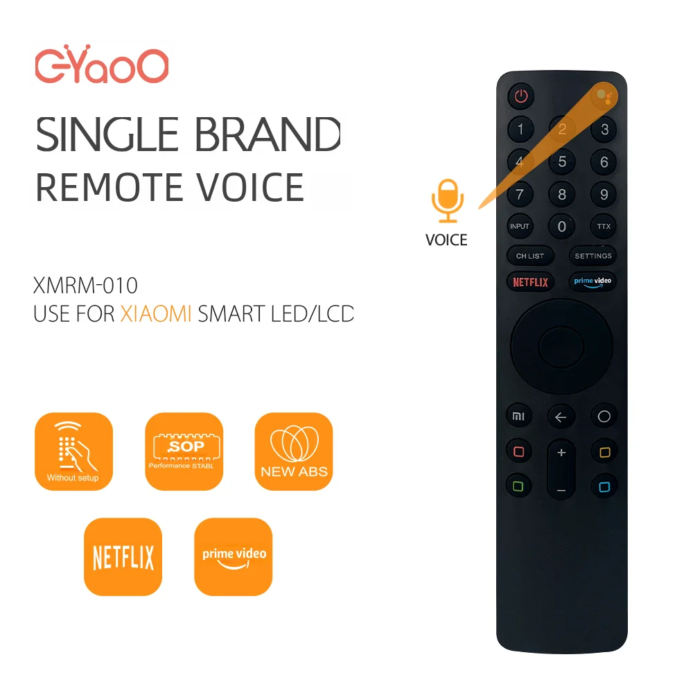 XMRM-010-Voice-Remote-Control-For-Xiaomi-MI-TV-4A-Android-Smart-TVs ...