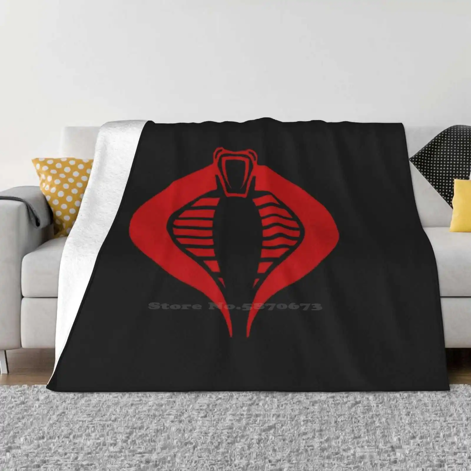 Gi-Joe-Enemy-Logo-Soft-Warm-Throw-Blanket-Gijoes-Gi-Joes-G-I-Joe-80S ...