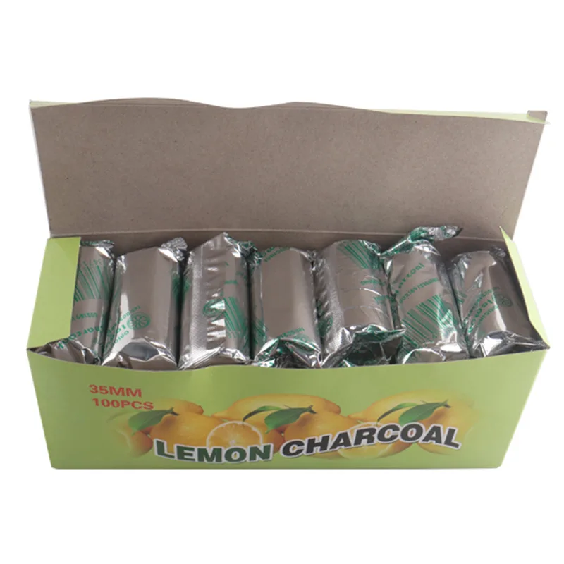 Arabic-Hookah-Charcoal-35MM-100PCS-Quick-Burning-Barbecue-Charcoal ...