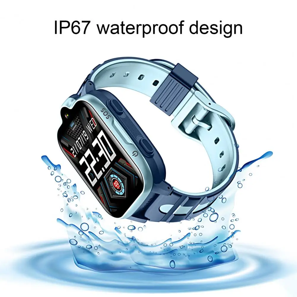 Smart Wristwatch 4g Network With Camera Voice Chat Children Electronic ...