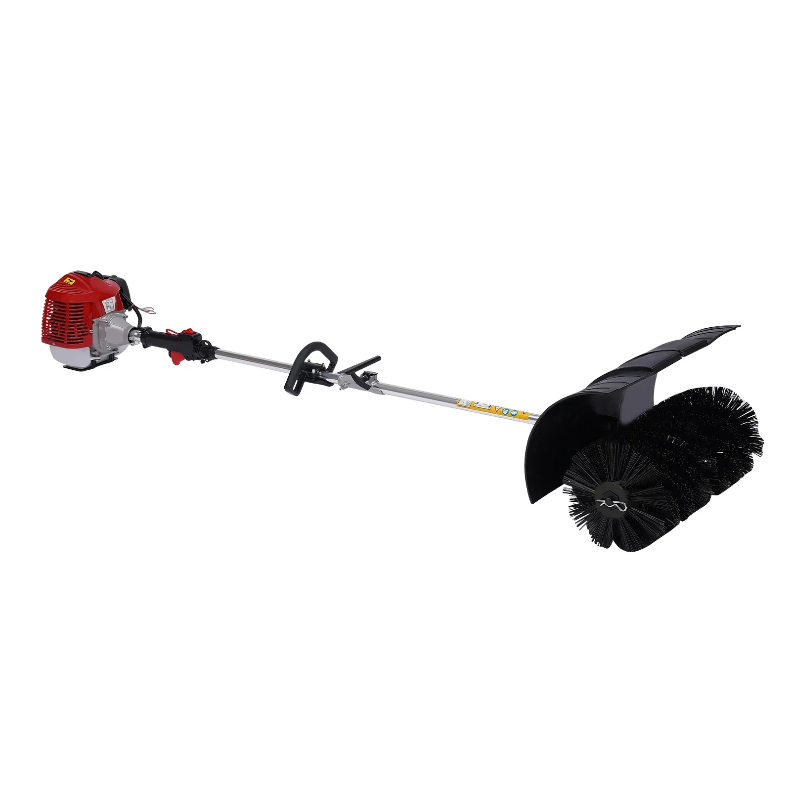 2.3HP 52cc Gas Power Handheld Sweeper Broom Driveway Turf Artificial ...