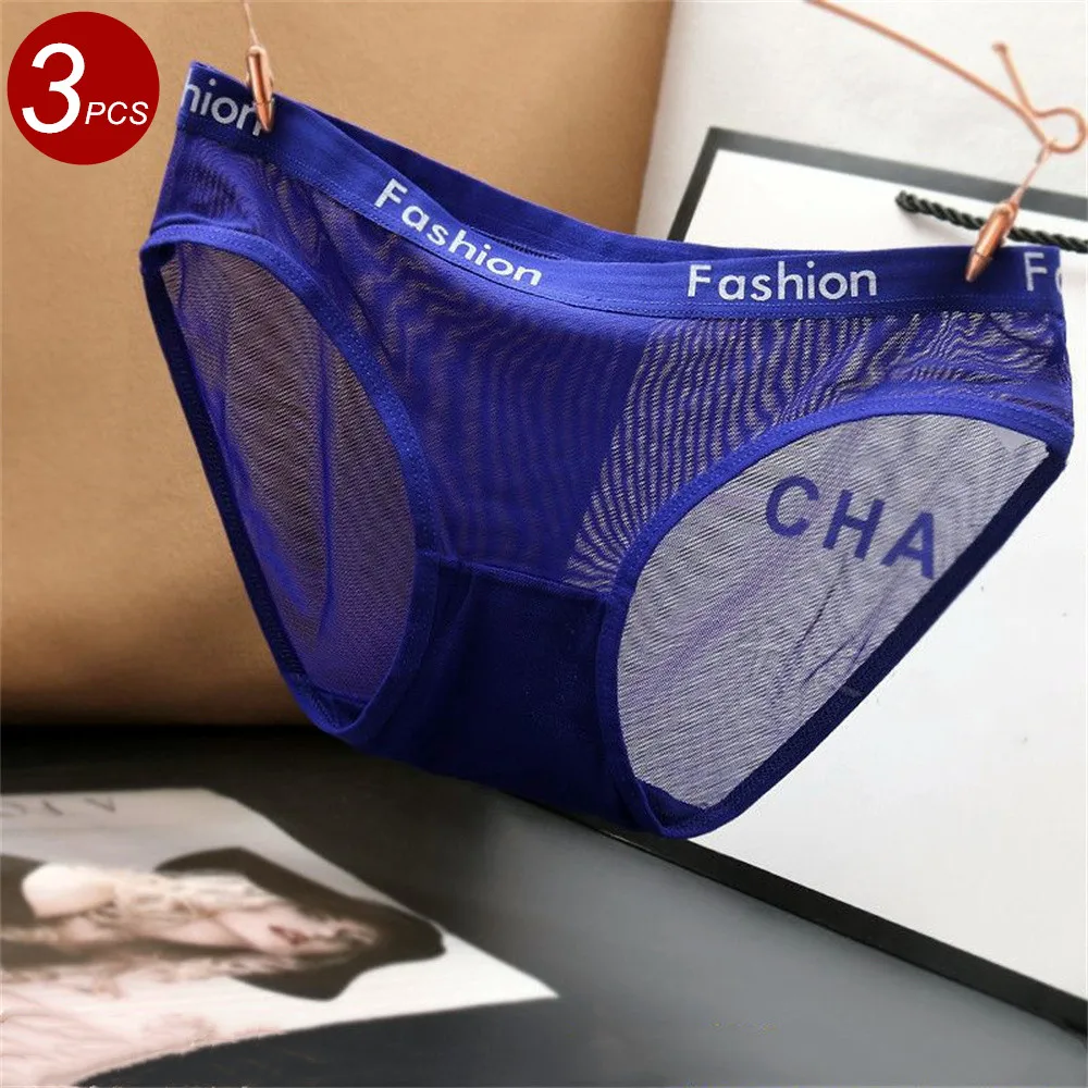 3Pcs-Set-Fully-Transparent-Sexy-Women-Underwear-See-Through-Thin ...