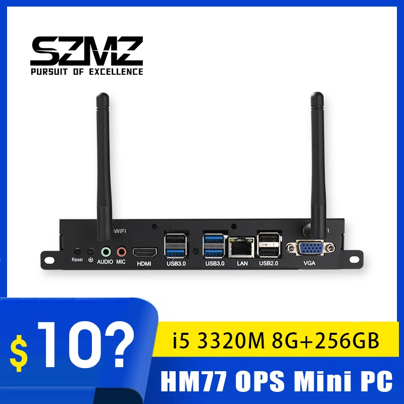 OPS 11 Mini PC with i3/i5/i7 Processor 8g 128/256GB SSD, Support ...