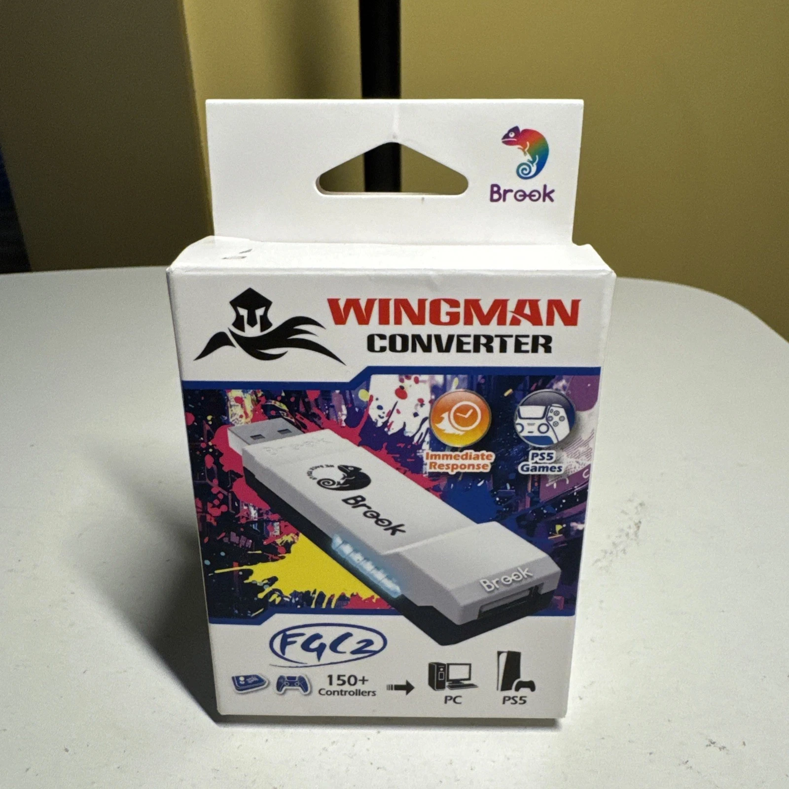 Brook Wingman FGC2 Converter - Arcade Joystick Adapter for PS5 and PC ...