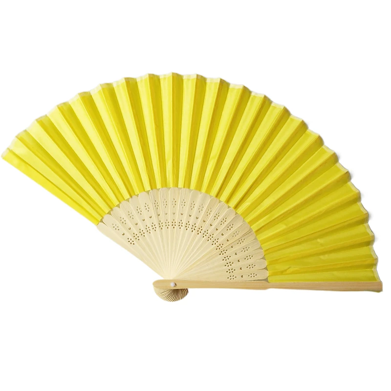 I-AM-YOUR-FANS-Japanese-Silk-Flower-Bone-Plain-Face-Silk-Fan-Wedding ...