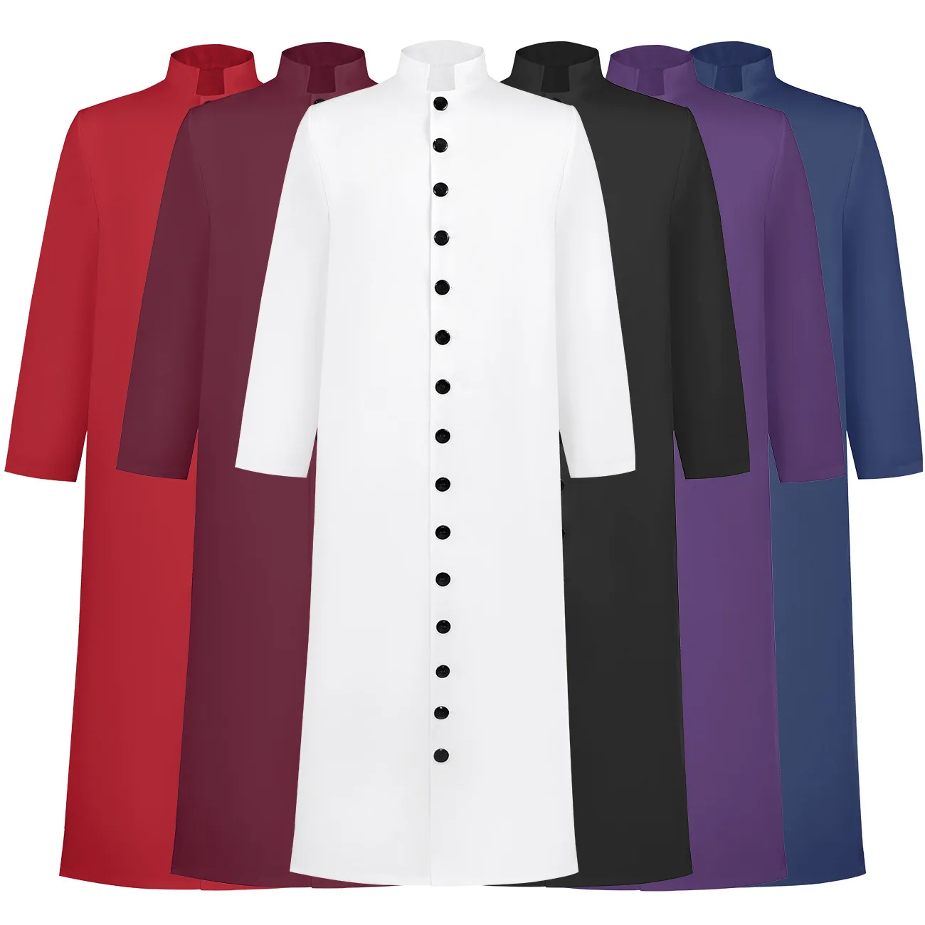 Medieval Priest Costume Catholic Church Religious Roman Soutane Pope ...