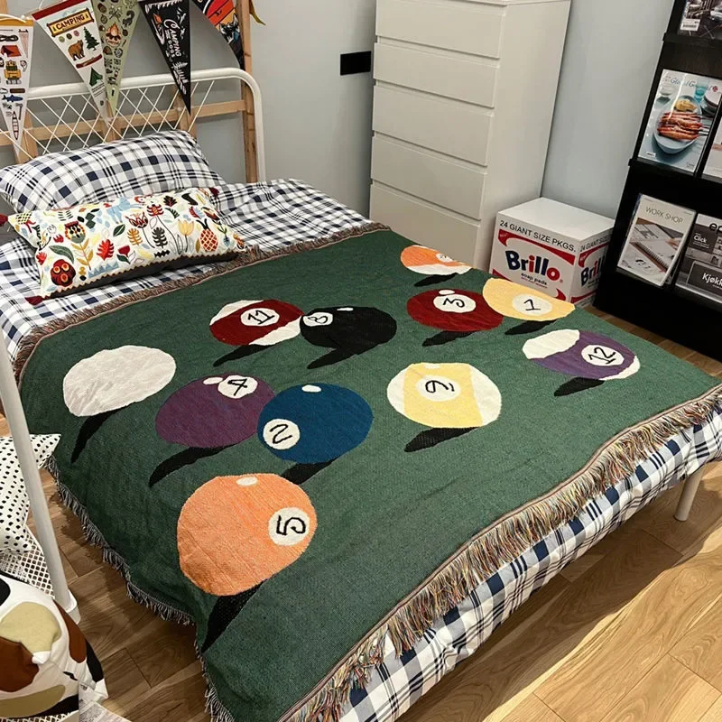 130x160cm-Luxury-Billiards-Blanket-Casual-Throw-Blankets-Sofa-Cushion ...