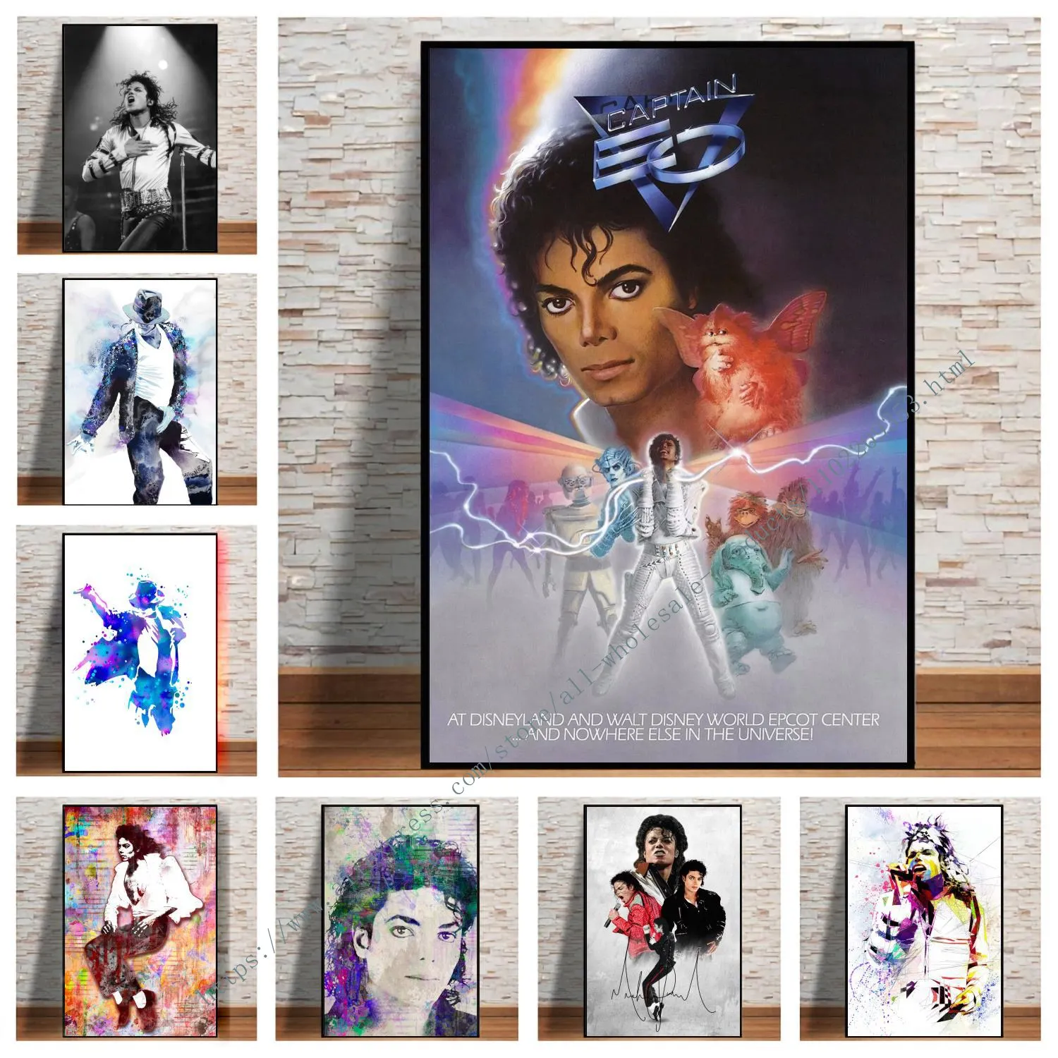 Michael Jackson Collage Poster