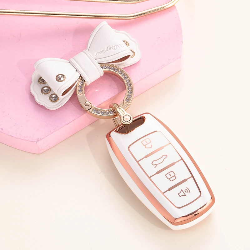TPU 4 Buttons Car Key Case Cover for Great Wall Haval Jolion 2022 H6 H7 ...