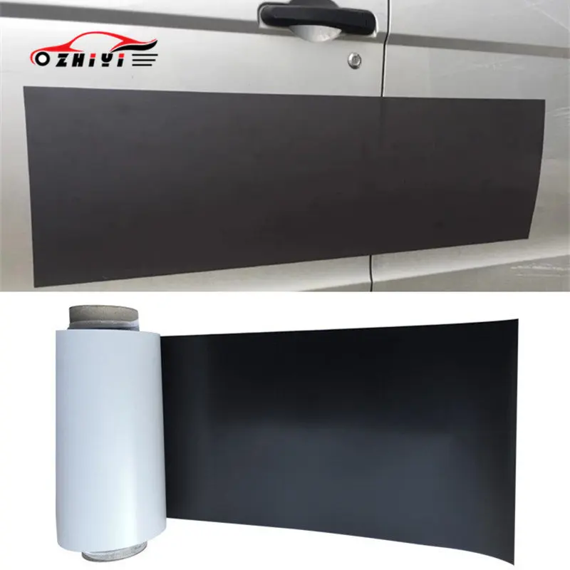 100CMx30CMx0-7MM-Car-Body-Anti-Scratch-Protector-Strip-Magnetic-Pad ...