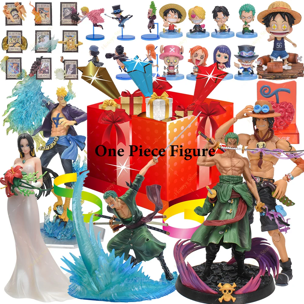 One-Piece-Blind-box-Figure-Luffy-Zoro-Ace-Shanks-Marco-Nami-Hankcock ...