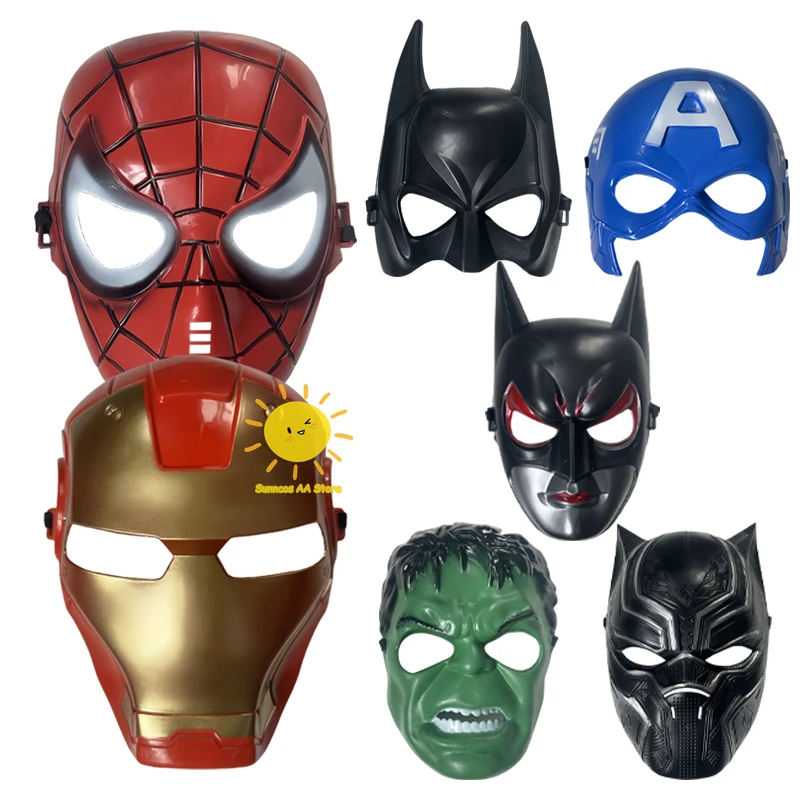 BEAST-KINGDOM-Iron-Man-Mask-Hulk-Spider-Man-Cosplay-Props-Theme-Hero ...