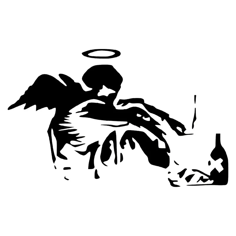 Banksy Tattoo Angel