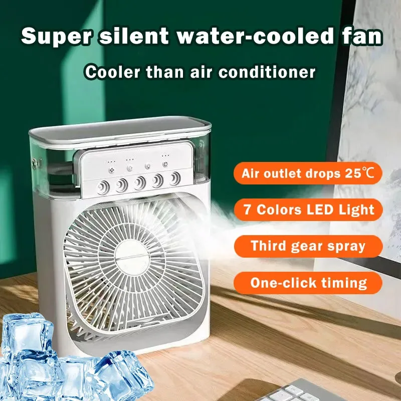 New-3-In-1-Fan-AIr-Conditioner-Household-Small-Air-Cooler-LED-Night ...