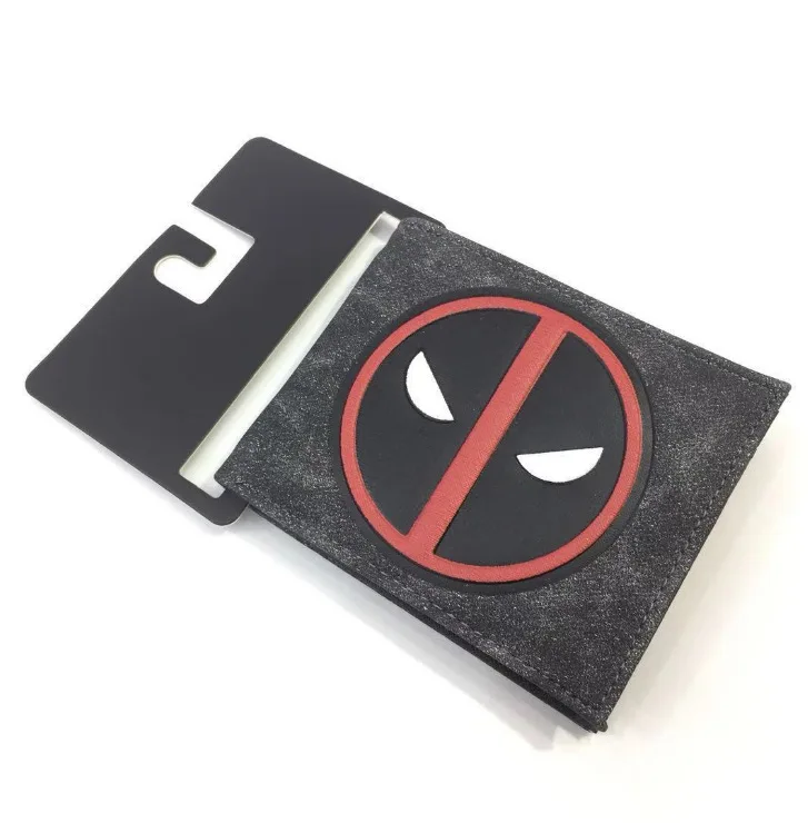 Cartera de dibujos animados de Marvel Comics Deadpool, monedero de ...