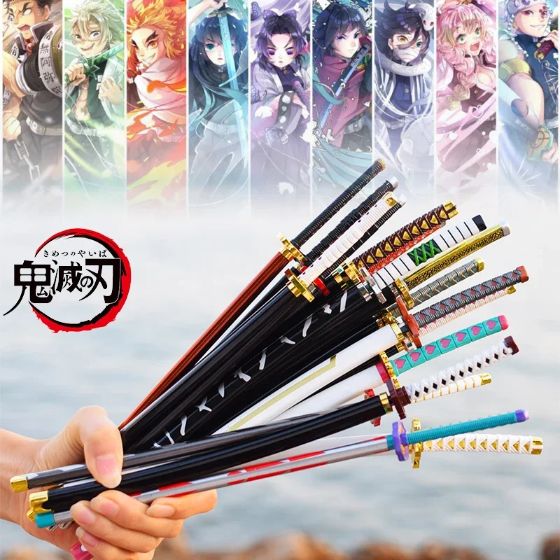 25cm-Demon-Slayer-Katana-Anime-Iron-Sword-Kimetsu-No-Yaiba-Tanjirou ...