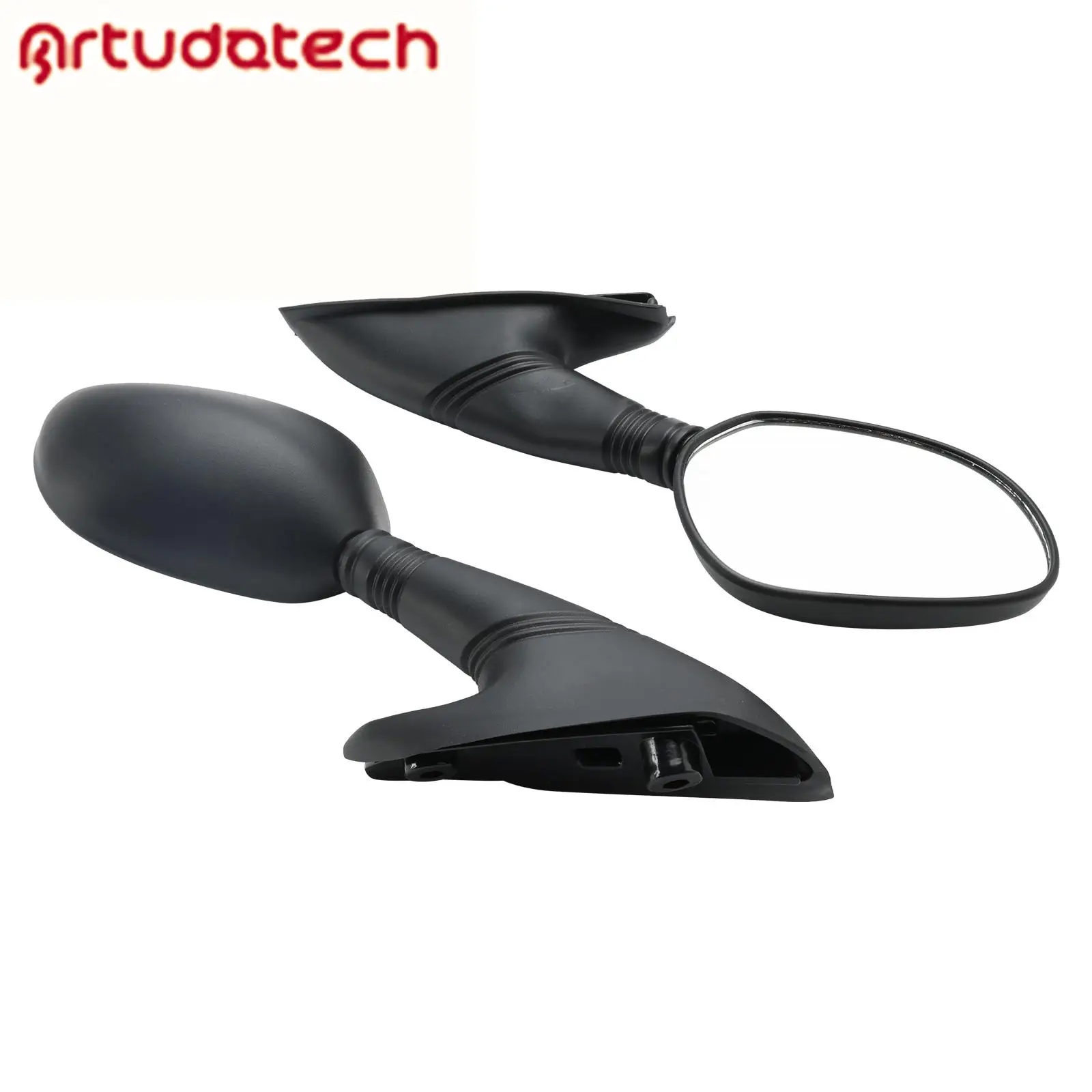 BLACK PAIR of REAR VIEW MIRRORS FOR PIAGGIO X9 125/180/200/250/500 2000 ...