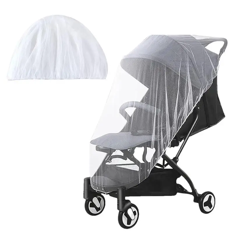 Crib Gnat Net Breathable Bassinet Cover Baby Stroller Net Multipurpose ...