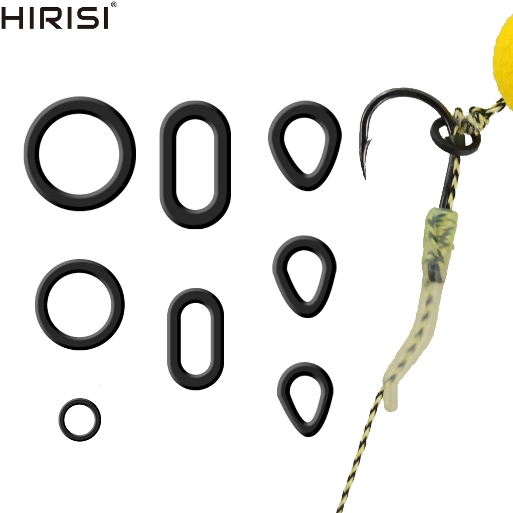 50pcs Carp Fishing Boilie Bait Rings for Hair Rigs Pop Ups Boilies ...