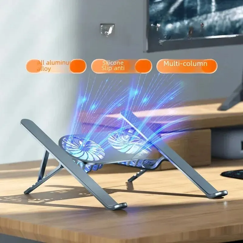Aluminum-Alloy-Foldable-Adjustable-Height-Tablet-Computer-Cooling-Stand ...