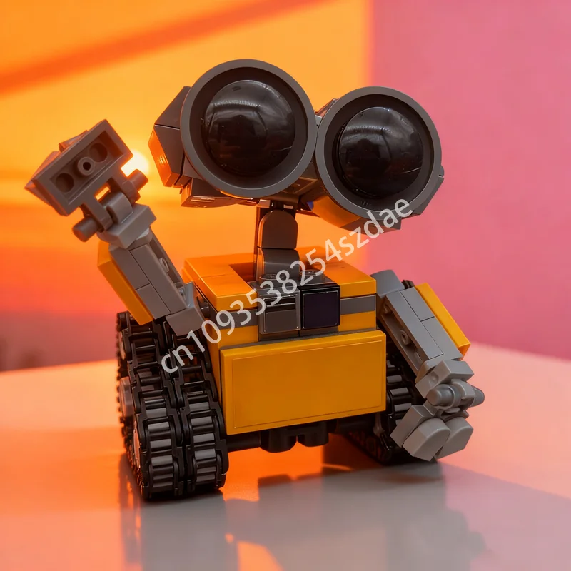 222pcs MOC Mini WALL E Disneienyed Model Building Blocks Architecture ...