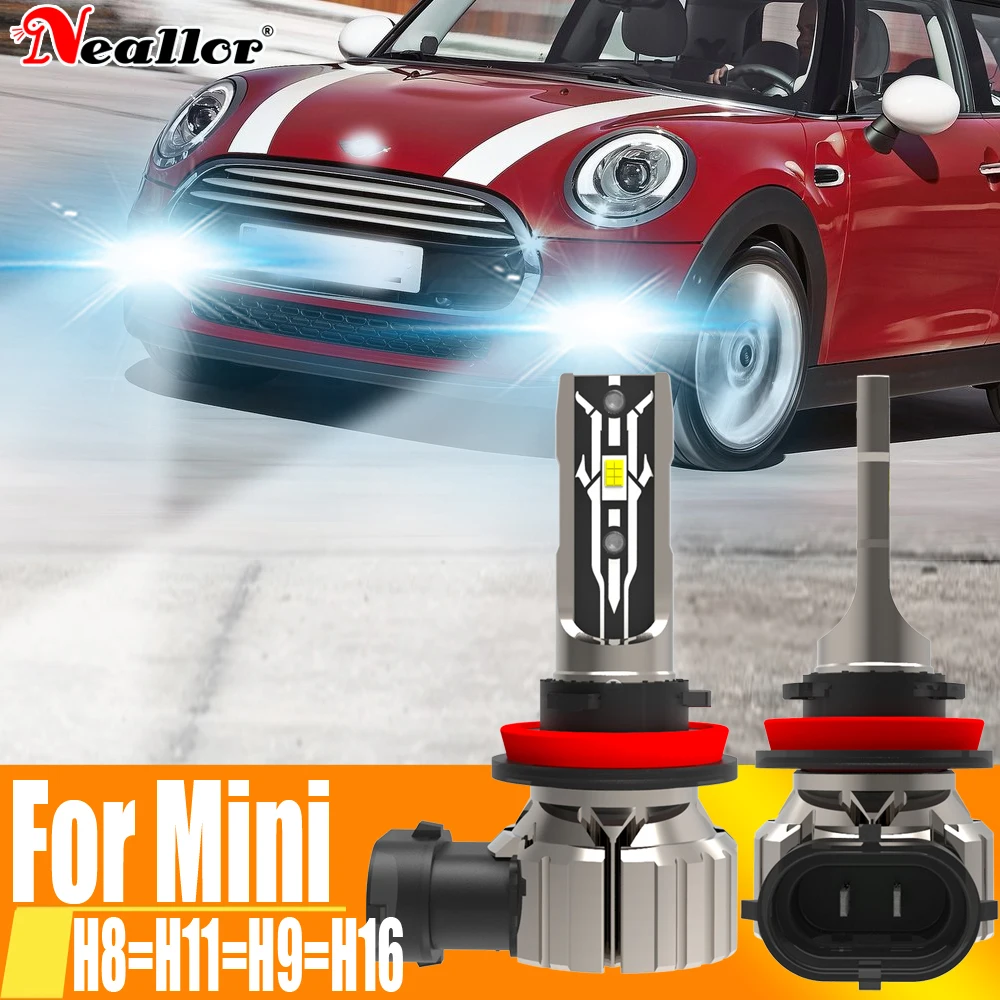 2x-H11-H8-Led-Fog-Lights-Canbus-H16-H9-Car-Bulb-Driving-Running-Lamp ...