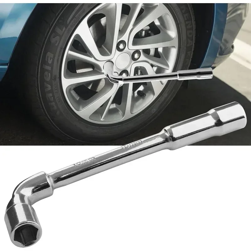 4Pieces Double End Tubular Angled Socket Wrench 13/14/17/19mm L-shaped ...